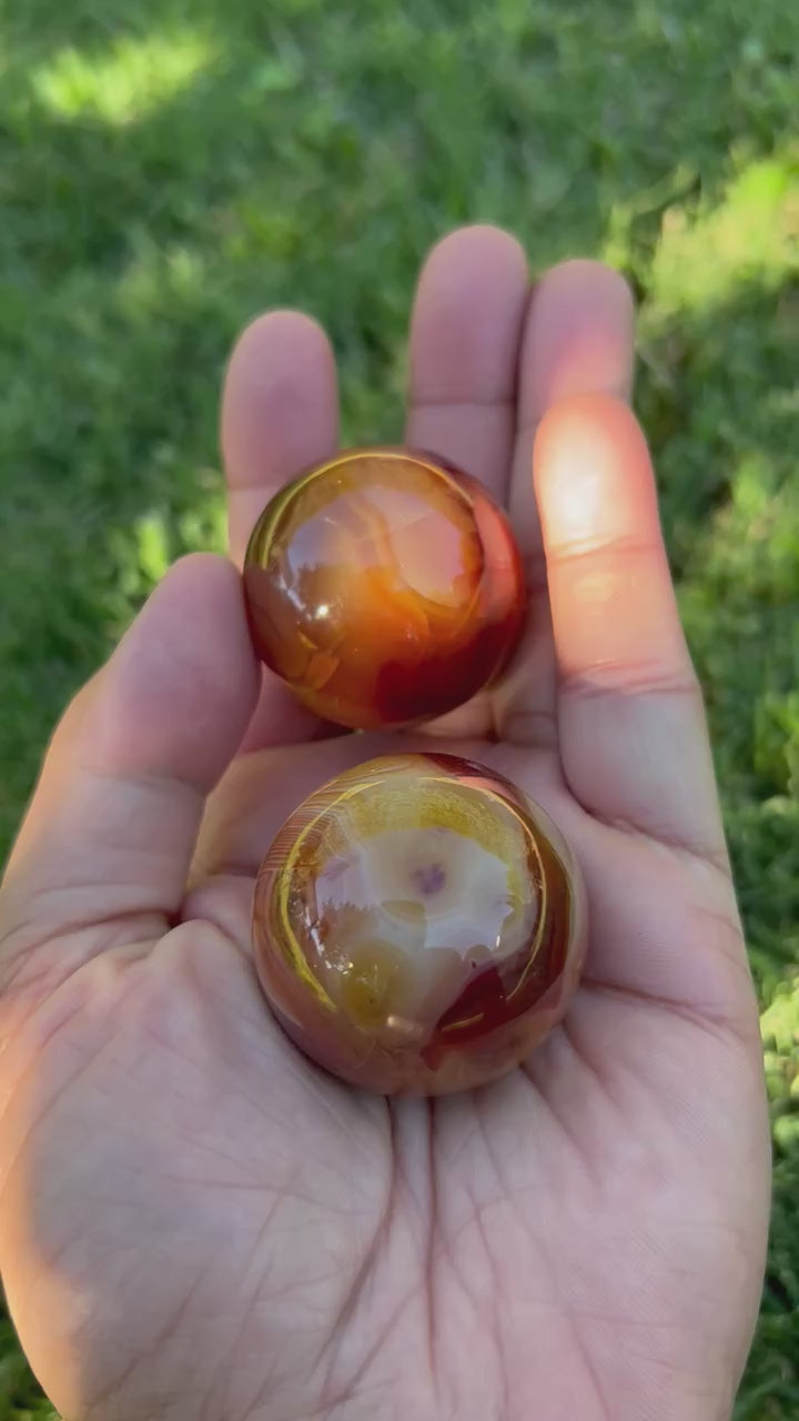🔥 Ignite Your Inner Fire with a Carnelian Sphere! 🔥 – Super Ganesha
